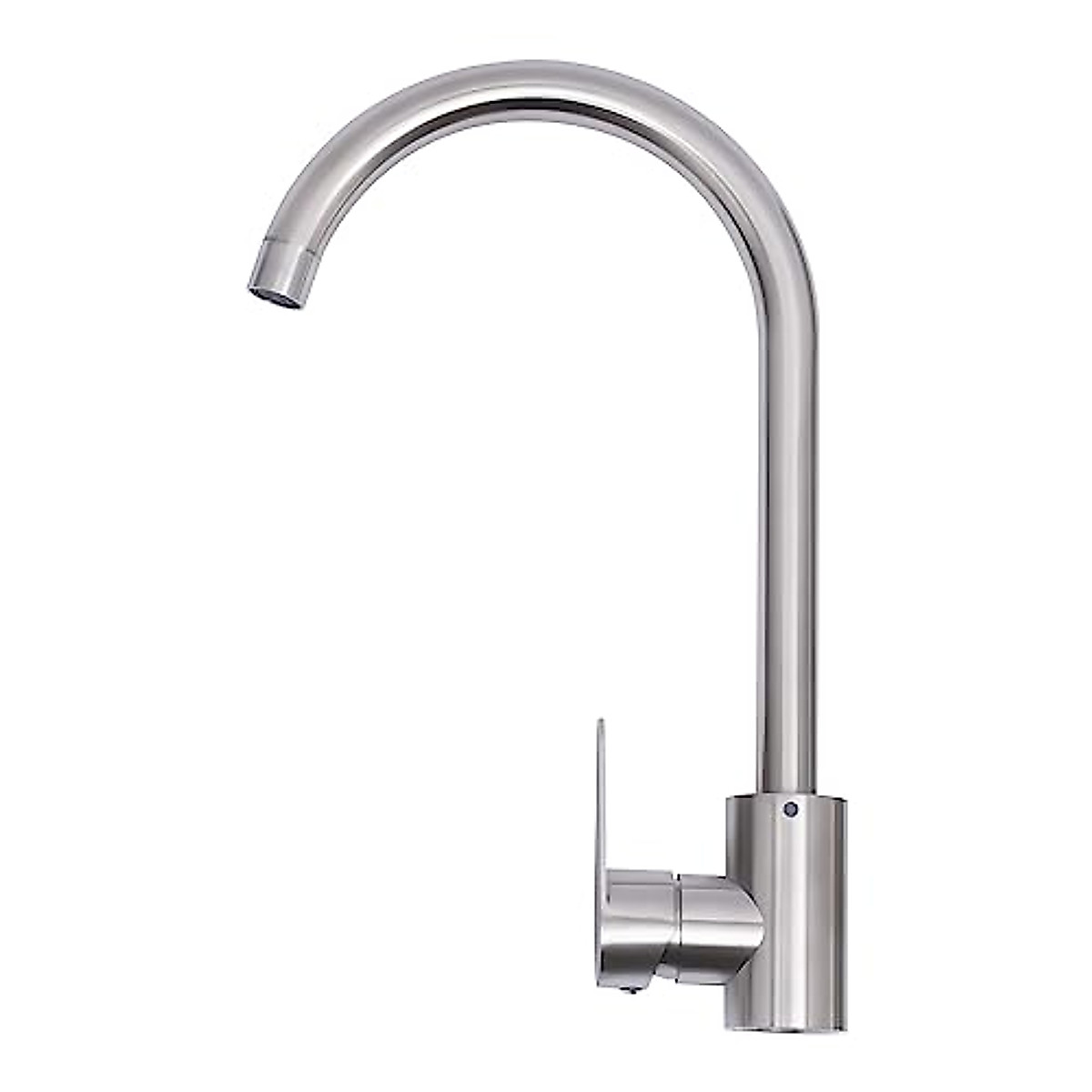 Stainless Steel Kitchen Sink Free Standing Commercial Restaurant Sink Set w/Hot and Cold Faucet, Prep & Utility Washing Hand Basin w/Workbench & Storage Shelves Indoor Outdoor