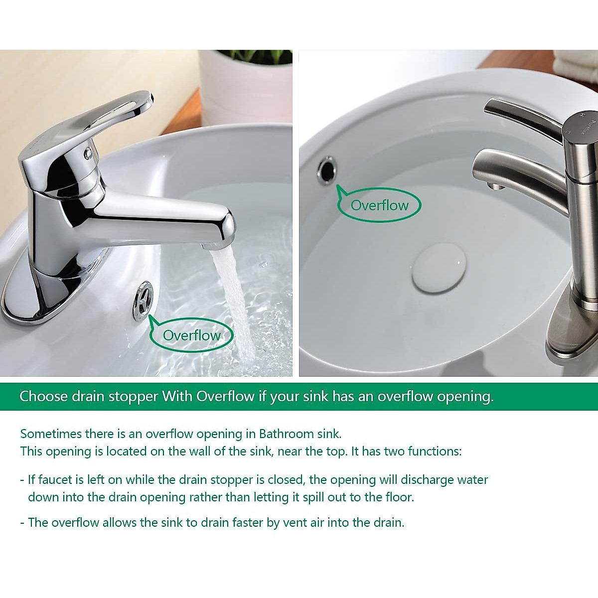 Purelux Grid Drain Strainer Assembly with Overflow for Bathroom Sink, Made of Brass Oil Rubbed Bronze