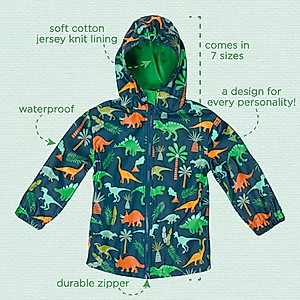 Stephen Joseph boys Stephen Joseph Raincoat, Transportation, 6-6X US