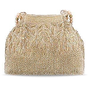 Aheli Potli Bags for Women Evening Bag Clutch Ethnic Bride Purse with Drawstring (P66C)