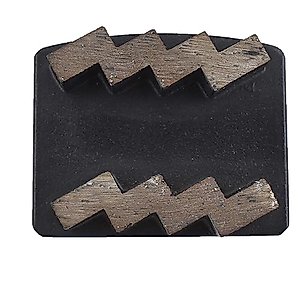 ACTINTOOL Diamond Grinding Metal Tooling for Walkbehind Floor Grinder (Pack of 9)