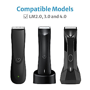 2 pack Replacement Blade for Manscaped The Lawn Mower 4.0 3.0 2.0, Lawnmower Groin Hygienic Snap-In Replacement Blades