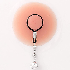 2PCS Nipple Rings for Women Adjustable Non piercing Nipple Noose Ring Bar Nipple Rings Adjustable Faux Body Piercing Jewelry Fake Nipple Piercing (SILVER)