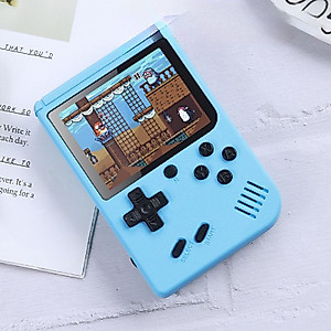 Handheld Game Console with Classical Retro Single and Multiplayer Games, 3.0 Inch Gameboy Kids Screen Portable Retro Video Game Console Support TV Connection (400 Games)