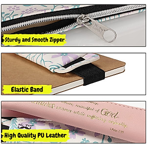 Mr. Pen - Adjustable Leather Pen Holder, 2 Pcs, 8" x 1.5"