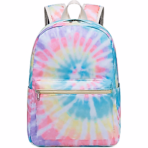 CAMTOP Preschool Backpack for Kids Girls Small Backpack Purse Kindergarten School Bookbags for Toddler Travel (Y0094 Pink Yellow Green)