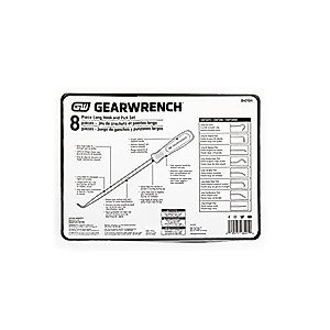 GEARWRENCH 8 Pc. Long Hook & Pick Set - 84010H