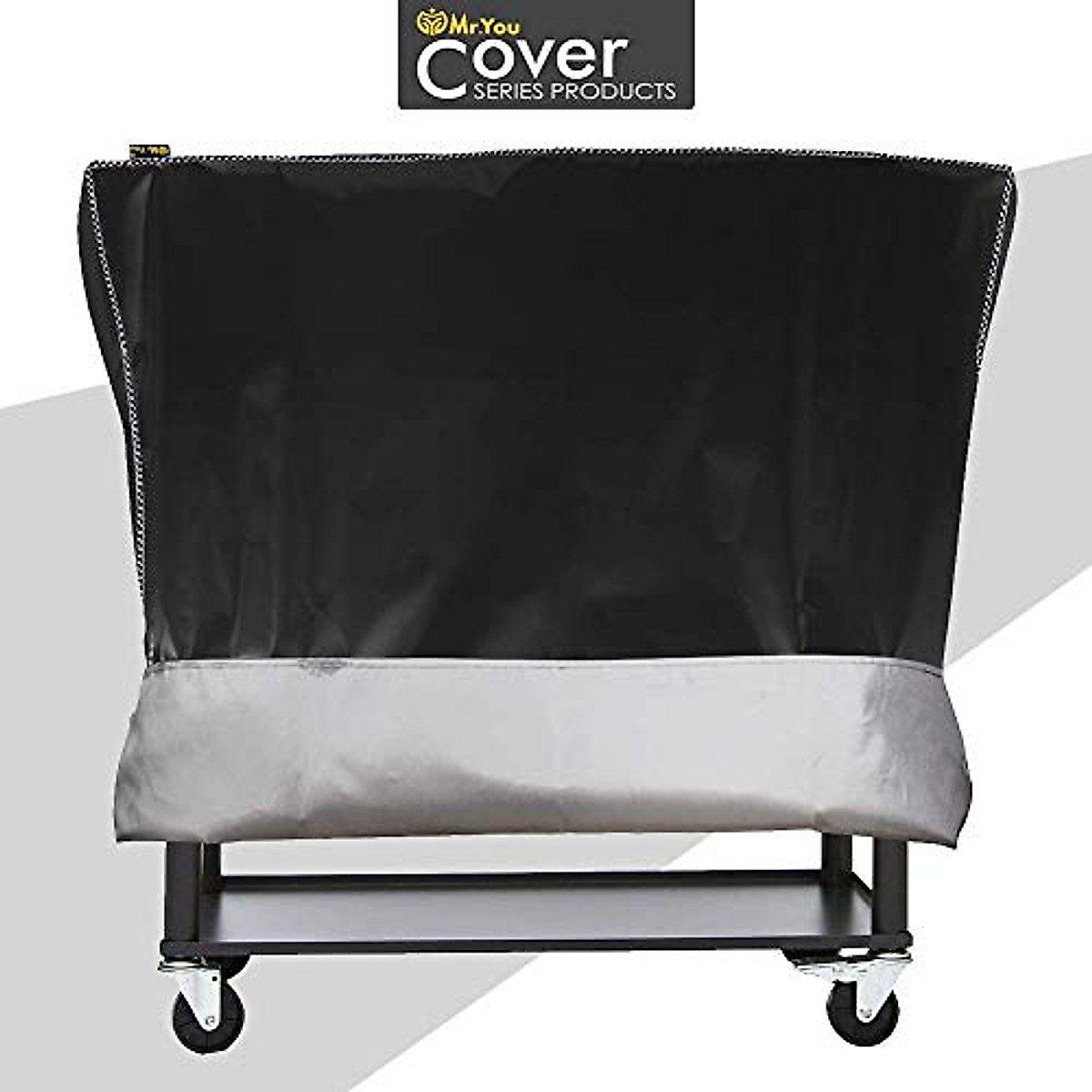 Cooler Cart Cover(New Upgrade) - Universal Fit for Most 80 QT,Super Insulation Cashmere Material,Rolling Cooler (Patio Cooler,Beverage Cart, Rolling Ice Chest) Protective Cover (Black)