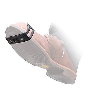 Yaktrax Quick Trax Studded Traction Shoe Bands (1 Pair), Black
