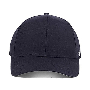 '47 Blank Classic MVP Cap, Adjustable Plain Structured Hat for Men and Women – Navy