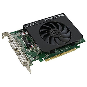 EVGA GeForce GT 730 4GB DDR3 128bit Dual DVI mHDMI Graphics Cards 04G-P3-2739-KR
