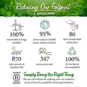 Bigelow Cozy Chamomile Herbal Tea, Caffeine Free, 20 Count (Pack of 6), 120 Total Tea Bags