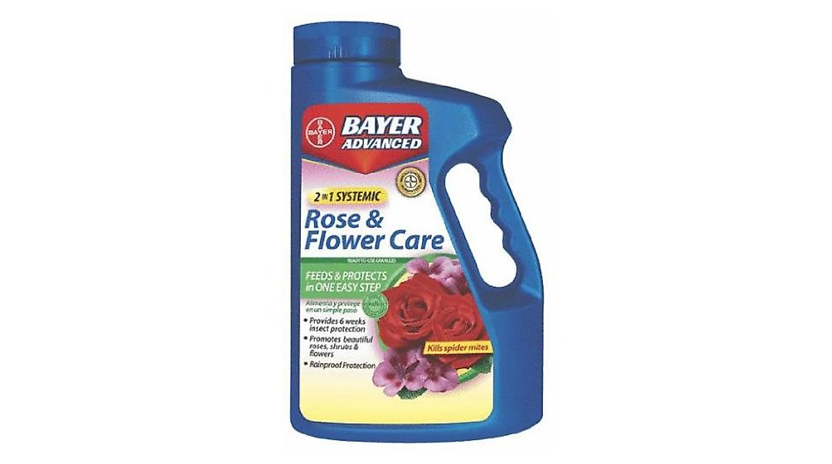 Bayer 2-in-1 Systemic Rose & Flower Care Granules - Long-Lasting Pest ...
