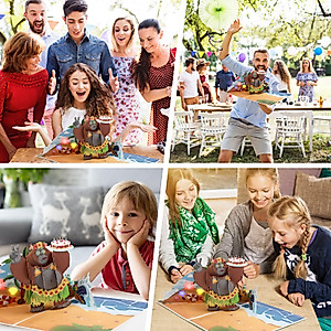 Ecloverlife Music Birthday Cards, Music & Lights Birthday Cards, Pop Up Birthday Cards, Funny Birthday Cards for Women, Men (Bech Party)