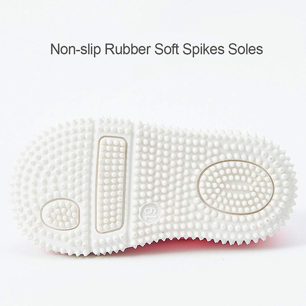 montaas Baby Boys Girls Shoes Infant First Walkers Slip On Toddler Sneakers for 9 12 18 24 Months Black