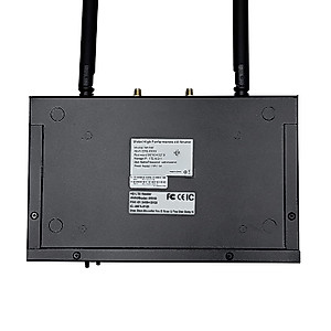 KuWFi 4G LTE Router with SIM Card Slot, Unlocked 4G WiFi Router with External Antennas, Industrial Wireless CPE Internet Routers for Home/Office, Work with AT&T and T-Mobile