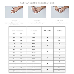 QALO Women's Rubber Silicone Ring, Switch Cosmic Holographic Reversible Rubber Wedding Band, Breathable, Durable Engagement Silicone Ring, 6mm Wide 1.85mm Thick, Opal & White, Size 6