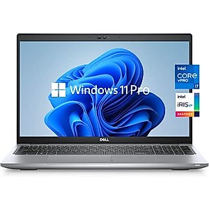 2021 Newest Dell Latitude 5520 Business Laptop, 15.6" FHD IPS Backlit Display, i7-1185G7 vPro, 64GB RAM, 4TB SSD, IR Camera, Backlit Keyboard, Fingerprint Reader, WiFi 6, Thunderbolt, NFC, Win 11 Pro