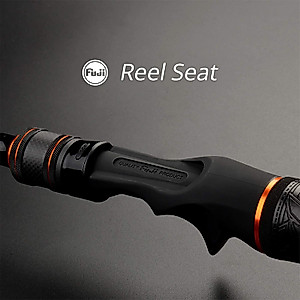 KastKing Speed Demon Pro Bass Fishing Rods, Cast-Sq Bill Crankinft -6ft 8in M Power-Moderate