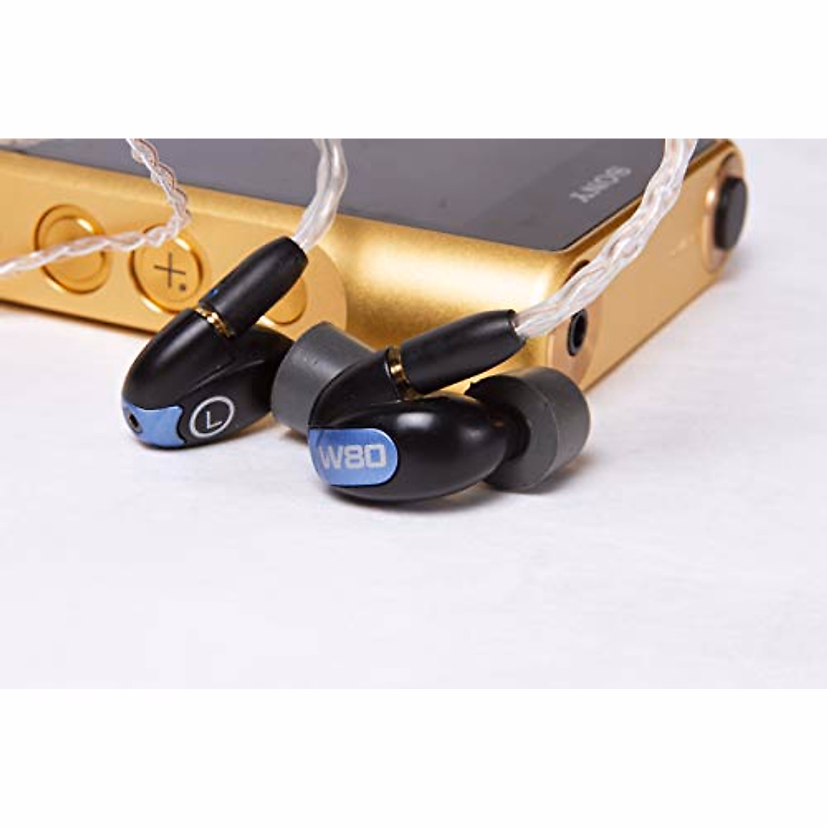 Westone W80 Eight-Driver True-Fit Earphones with ALO Audio and High-Resolution Bluetooth Cables Gen 2, Black (WST-W80-2019)