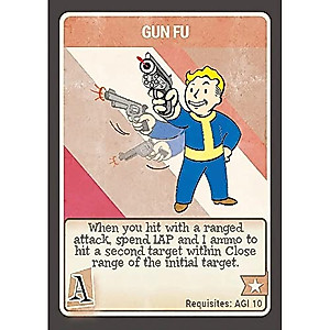 Modiphius Entertainment Fallout: The Roleplaying Game Perk Cards - RPG Accessory, Roleplaying Game