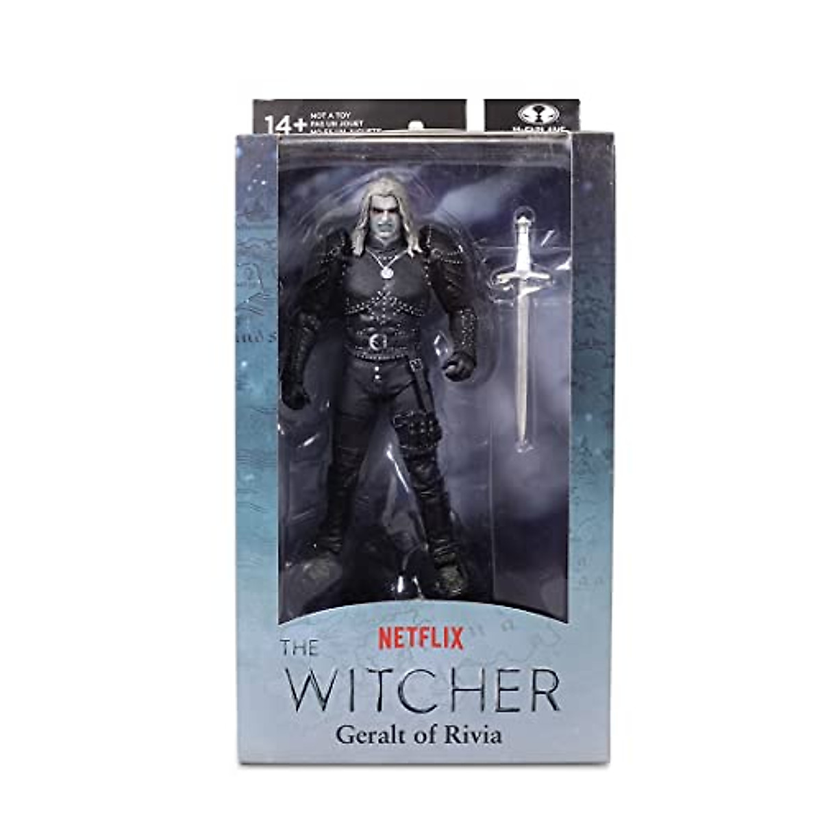 McFarlane Toys Netflix The Witcher Geralt of Rivia Witcher Mode (Season 2) 7" Action Figure with Accessories