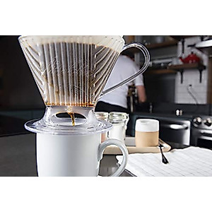 Melitta #4 Cone Coffee Filters, Natural Brown, 100 Count (Pack of 6) 600 Total Filters