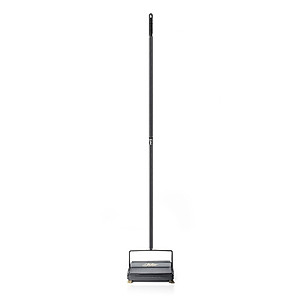 Fuller Brush 17027 Carpet & Floor Sweeper- Mini Stick Cleaner For Hardwood Surfaces, Wood Floors, Laminate, Tile- Small & Portable For The Home Or Office - Cleans Dust Pet Hair- Electrostatic & Silent