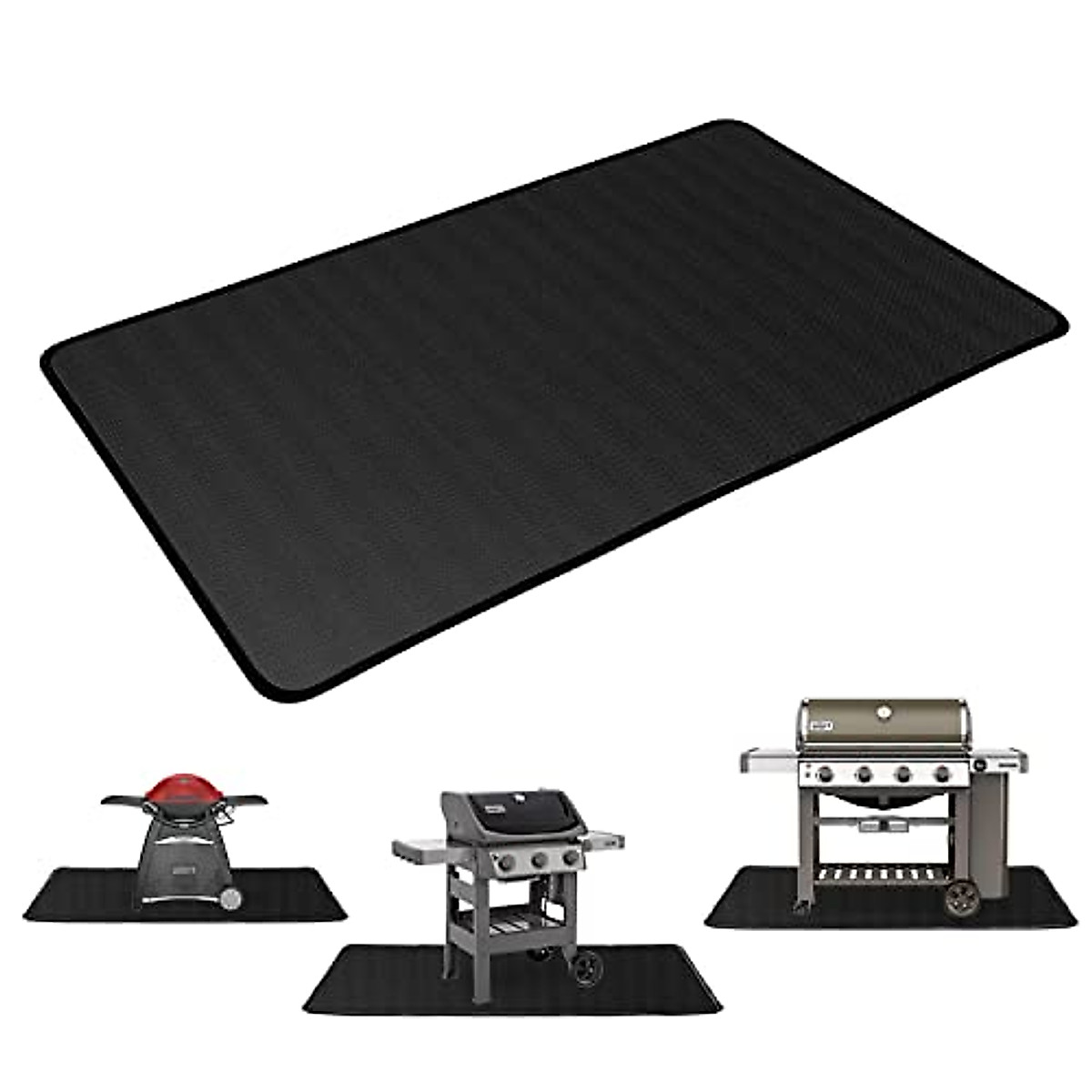 Sunerve Large Under Grill Mats, Grease matt under grill, 48*30 Inch ...
