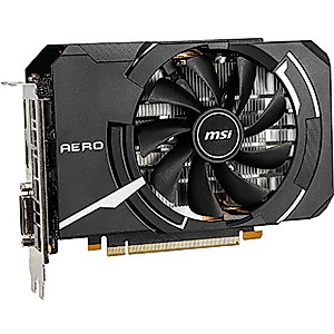 MSI Gaming GeForce GTX 1660 Super 192-bit HDMI/DP 6GB GDRR6 HDCP Support DirectX 12 Single Fan VR Ready OC ITX Graphics Card (GTX 1660 Super AERO ITX OC)