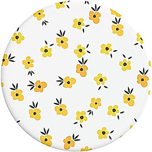 ​​​​PopSockets Phone Grip with Expanding Kickstand, Floral PopGrip - Black Eyed Suzies