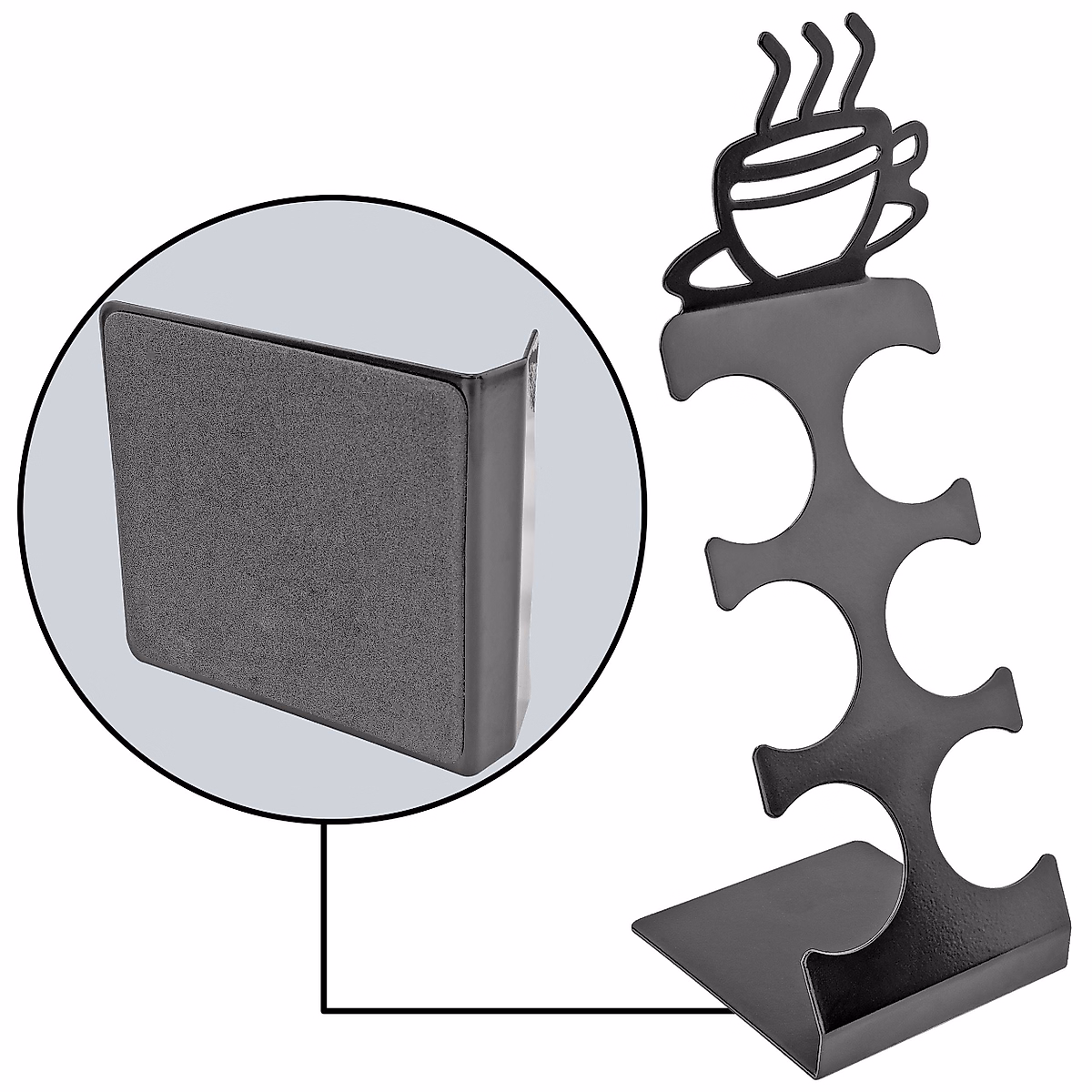 Coffee Pod (K-Cup) Storage Rack, Holds up to 6