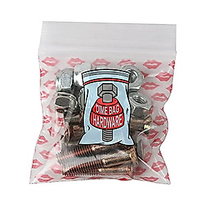 Skateboard Hardware 1" Phillips Copper Truck Mounting Nuts and Bolts by Dime Bag