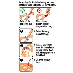 1x 100ct TRUE METRIX Test Strips + 1x 100ct TRUEplus 28g Safety Lancets