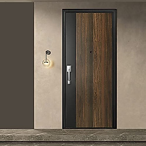 Abelockand Front Door Handle, Entry Door Handle Set, Exterior Entry Door Handle with Door Lever for Right and Left Handed Doors, Single Cylinder Door Handle Set with Lower Half Lever, Satin Nickel