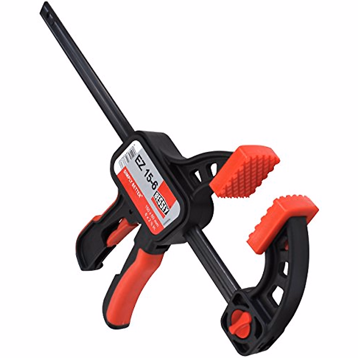 BESSEY EZS Series 12. in Trigger Style Clamp, EZS30- 445 lb Clamping Force - Fast Acting One Hand Woodworking Clamps for Wood working, Carpentry, Home Improvement, DIY, Construction Projects