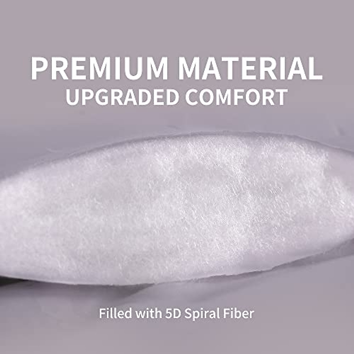 SLEEP ZONE Mattress Pad Twin XL Cooling Mattress Topper, Quilted Fitted Mattress Cover, Machine Washable, Soft Fluffy Down Alternative, Deep Pocket 8~21 inch (Grey, Twin XL)