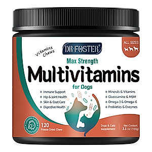 Dog Vitamins & Probiotics Supplements for Dogs