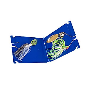 Flambeau Outdoors Zerust MAX Waterproof Blade Krate | 21 Removable Bladed Lure Anti-Corrosion Zerust Folders, Individually Protect and Store Spinnerbaits, Chatterbaits, Bladed Lures, 14" x 6.4" x 5.3"