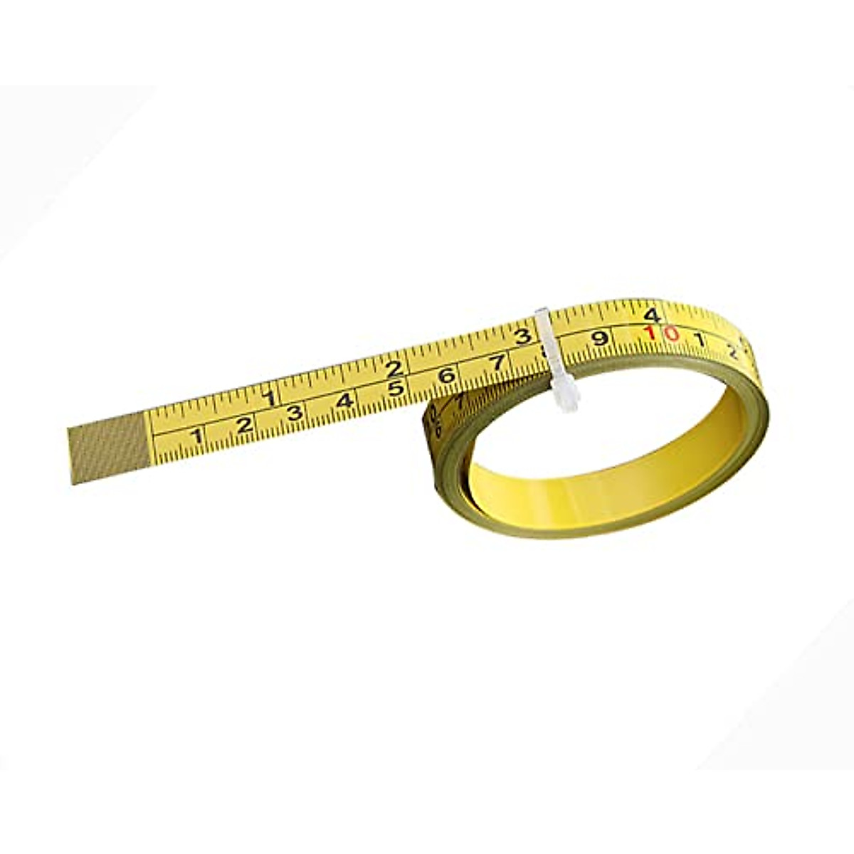 Muuyu Self Adhesive Dual Scale Ruler Stainless Steel Miter Tape Measure for T-Track Router Table Saw Woodworking Tool Metal Sticky Ruler Left Read for Measuring,2 Meters/80 Inch