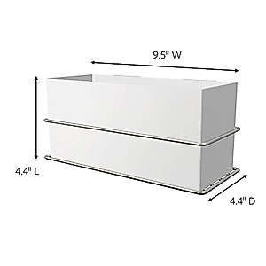 Command Wall and Cabinet Organizer with Water Resistant Command Strips, Organize Your Bathroom, Easy to Open Packaging