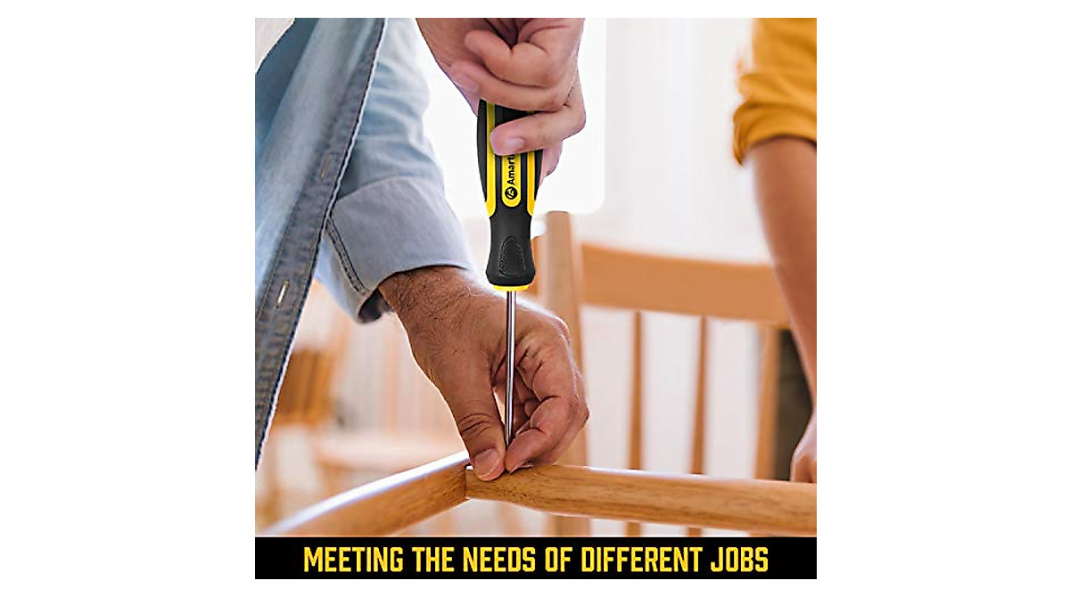 Amartisan 6-Piece Magnetic Torx Screwdrivers Set