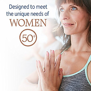 Garden of Life Raw Probiotics for Women Over 50-50 & Wiser Women's Probiotic with Acidophilus, Live Cultures, Probiotic-Created Vitamins, Enzymes, Prebiotics - Gluten Free - 90 Vegetarian Capsules