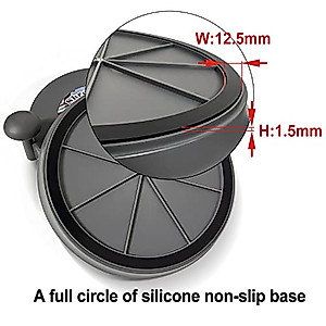 GUEZASE Chicken Shredder Tool, Meat shredder, Suitable for Pulled Chicken, Meat Shredder Tool with Non-Skid Base, Dishwasher Safe BPA free Chicken shredder pro 10.5" (Grey)