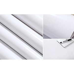 REDODECO Solid Color Pearl Film Vinyl Self Adhesive Counter Top Peel Stick Wallpaper Decal,15.8''x79''