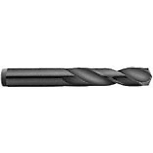 17/64 HSS Left Hand Split Point Stub Drill Bit