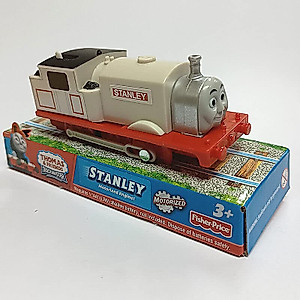 Motorized Stanley Train Engine Toy Set, Battery-Powered Train’s Friend Toy Set ，Toddlers Train Toys for Age 3 4 5 6 7 8 Kids Boys Girls (Stanley)