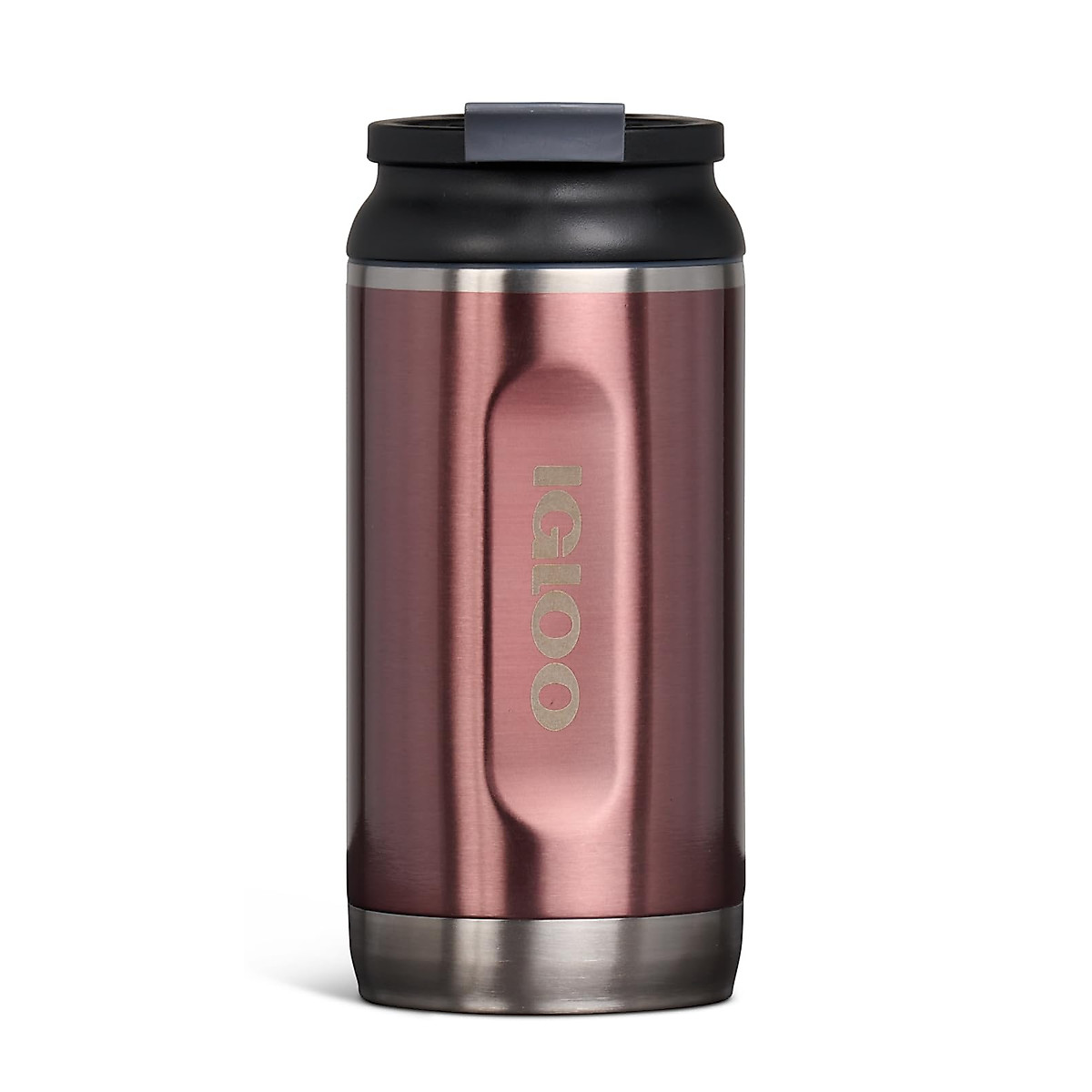 Igloo, 12 OZ Stainless Steel, Tumbler, Flip ‘n’ Sip, Flamingo
