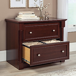 Sauder Palladia Lateral File, Select Cherry finish