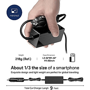 HKY DC Adapter for JBL Boombox Portable Bluetooth Waterproof Speaker & JBL Xtreme Series Speaker Replacement Power Supply Cord Input DC 12V-24V Output 19V 65W JBL Boombox Car Adaptor